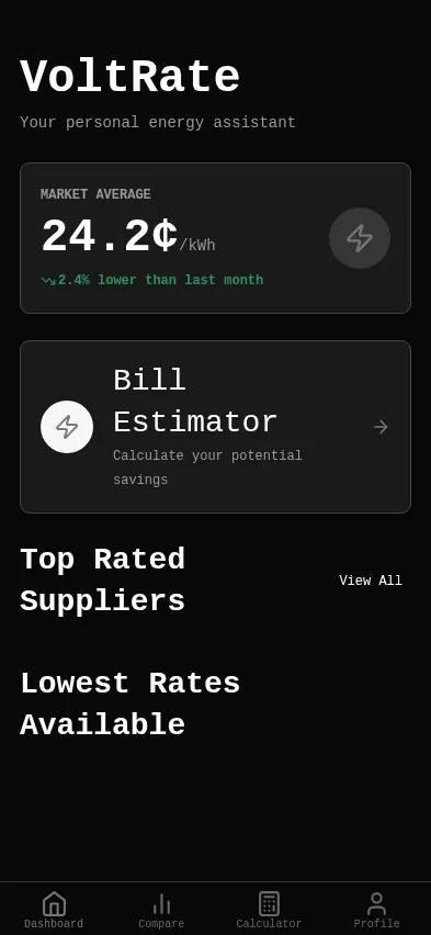 Electricity Quote App