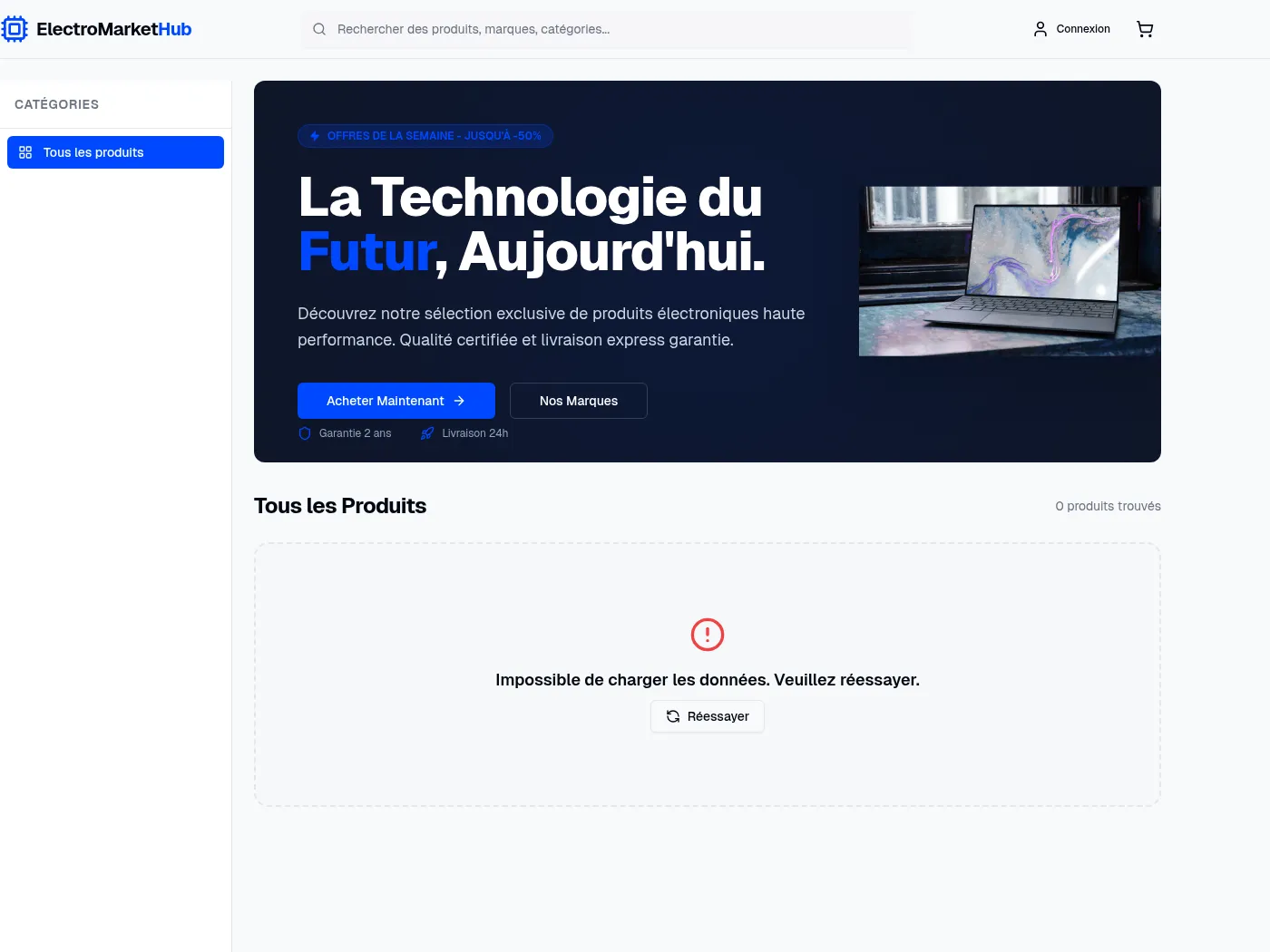 ElectroMarket Hub
