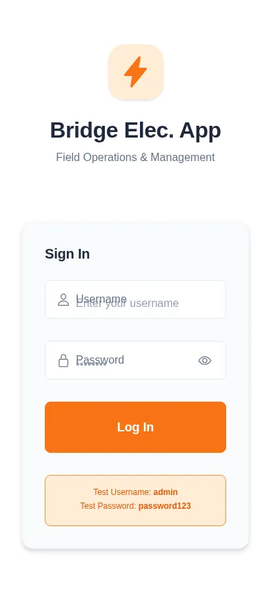Bridge Elec App