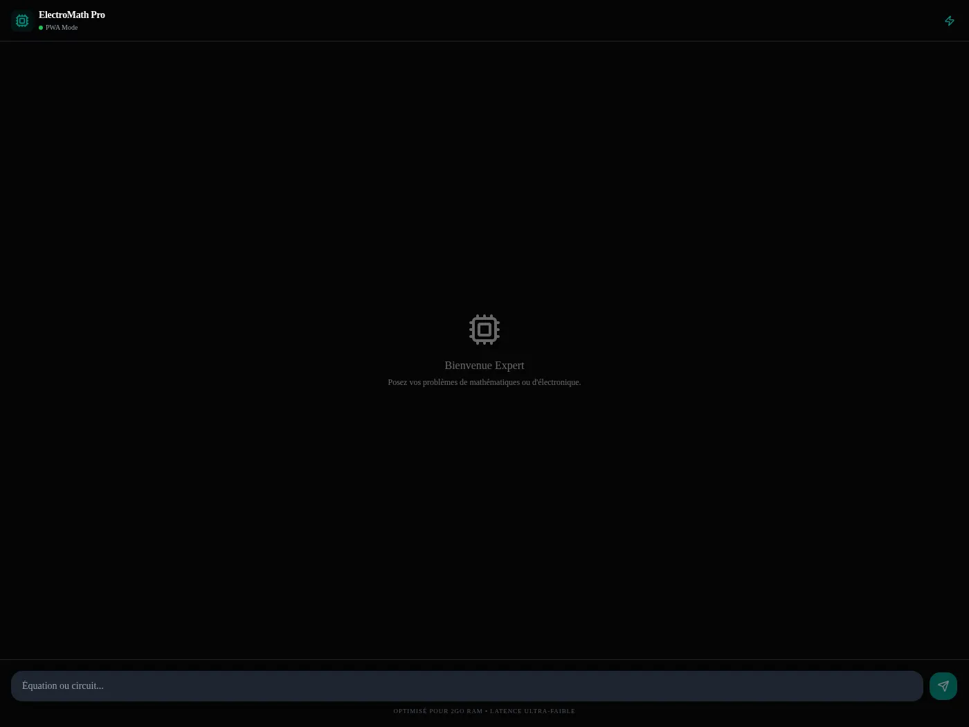 ElectroMath Pro PWA