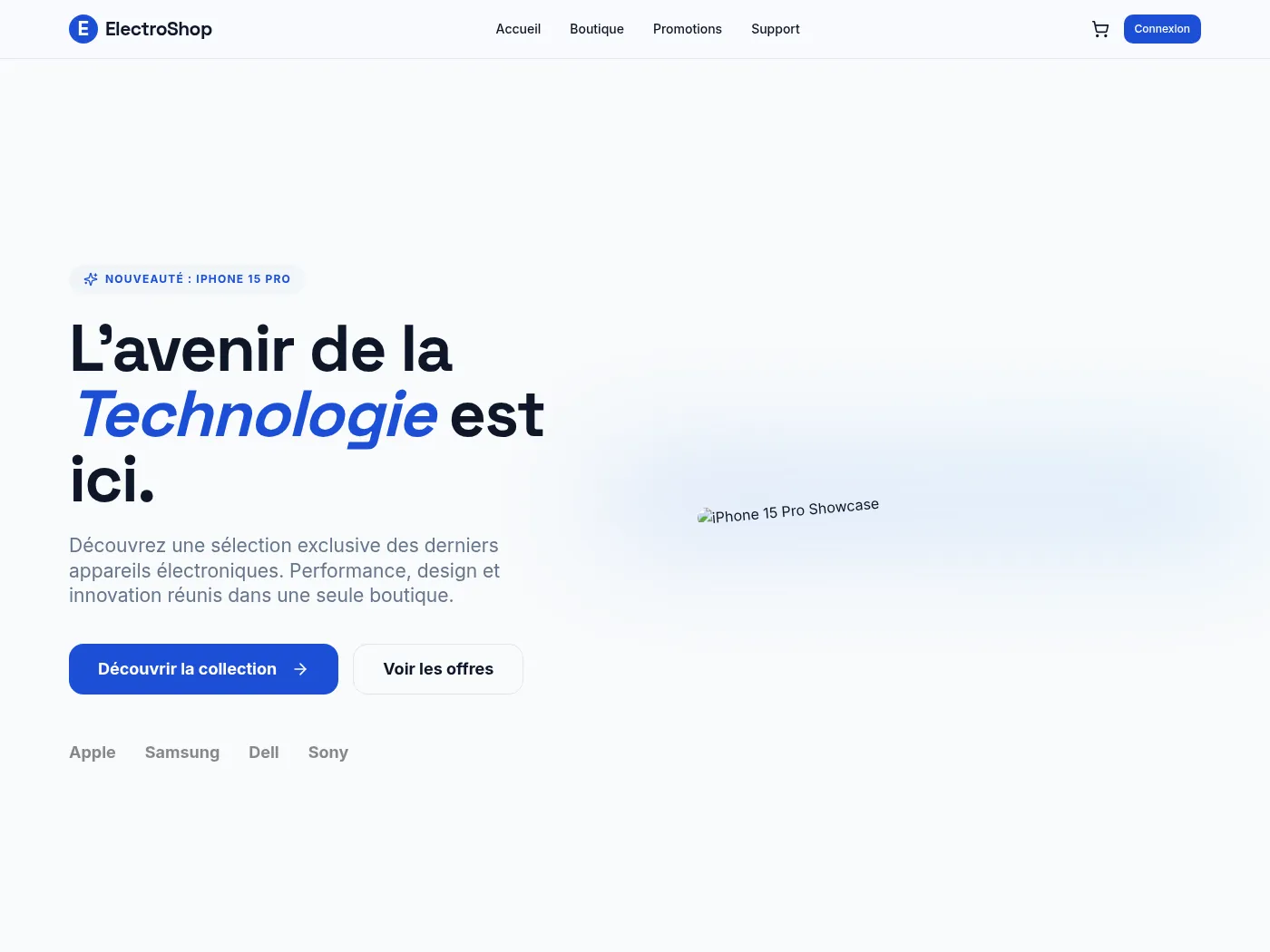 ElectroShop Online