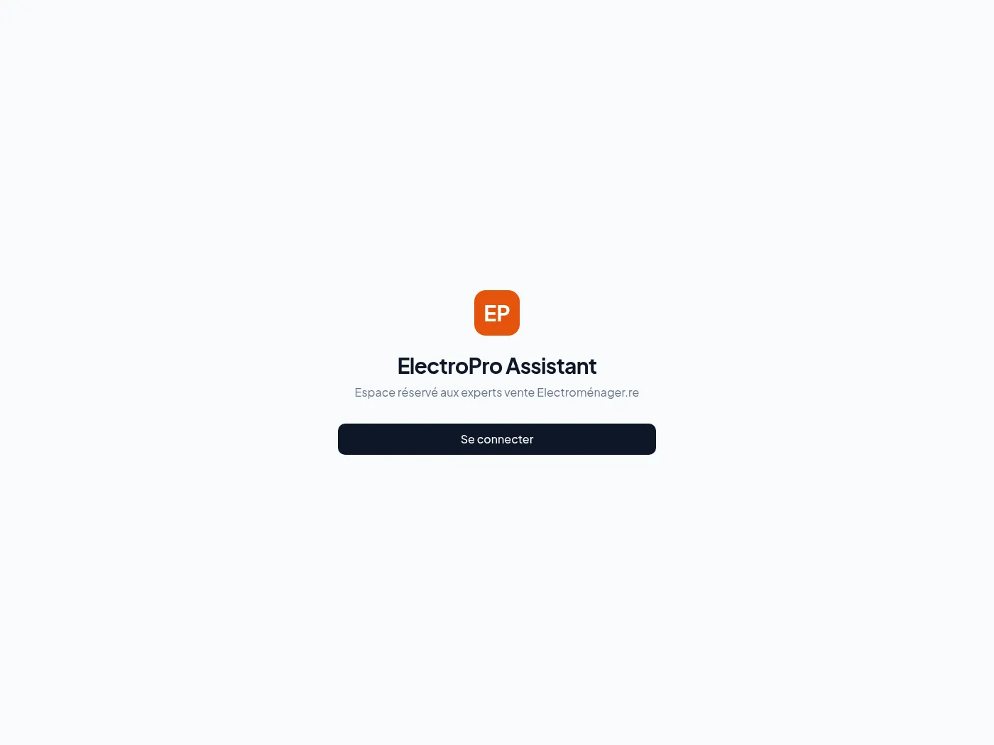ElectroPro Sales Assistant