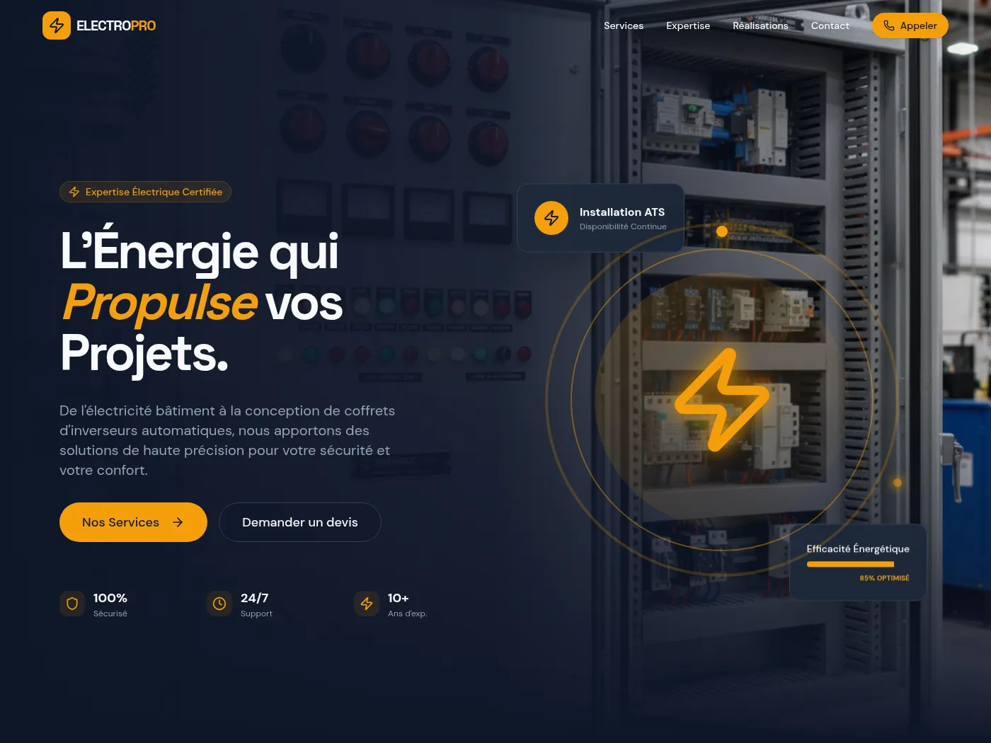 ElectroPro Web Portal