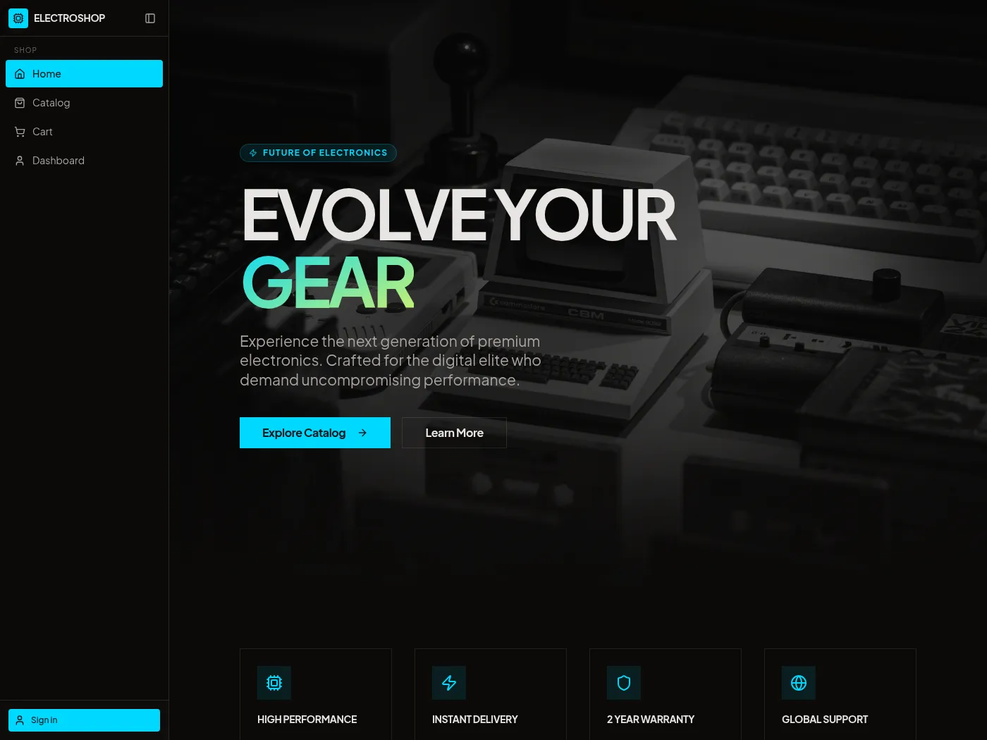 ElectroShop Online