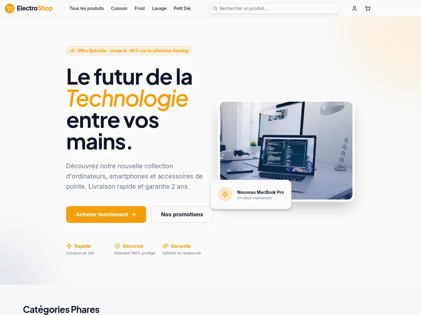 ElectroShop Online