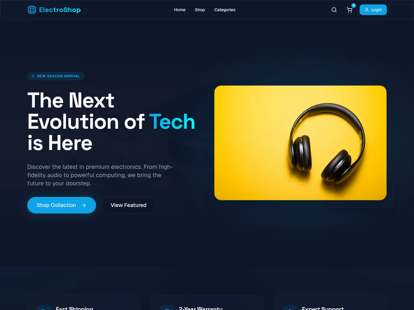 ElectroShop E-Commerce