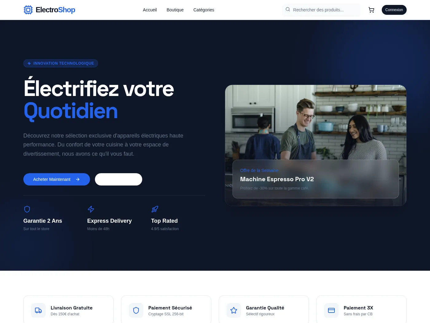 ElectroShop Webstore