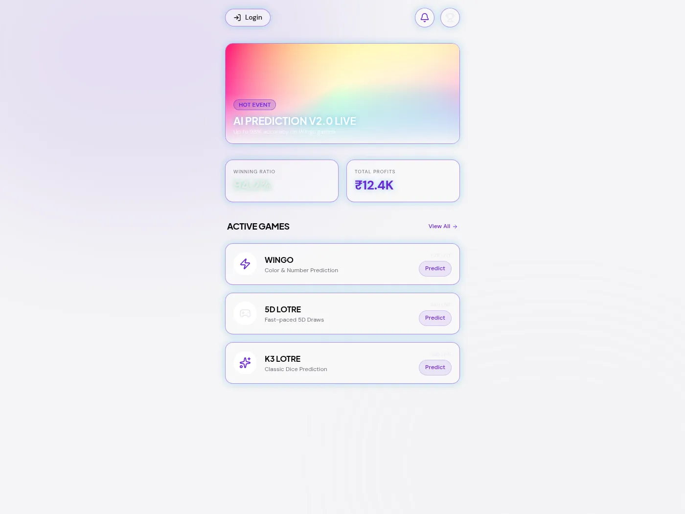 Elegant Login Portal