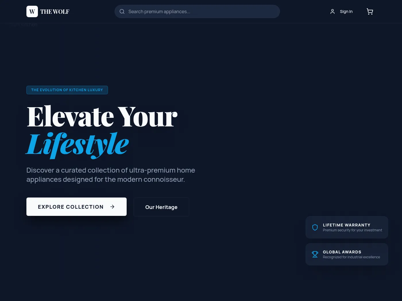 Elegant Market Portal