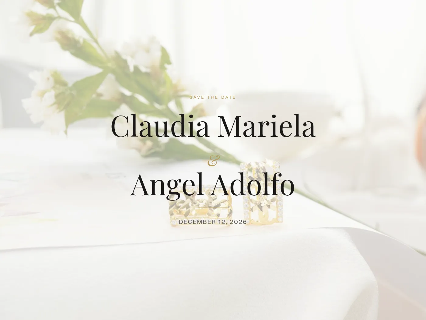 Elegant Wedding Invitation