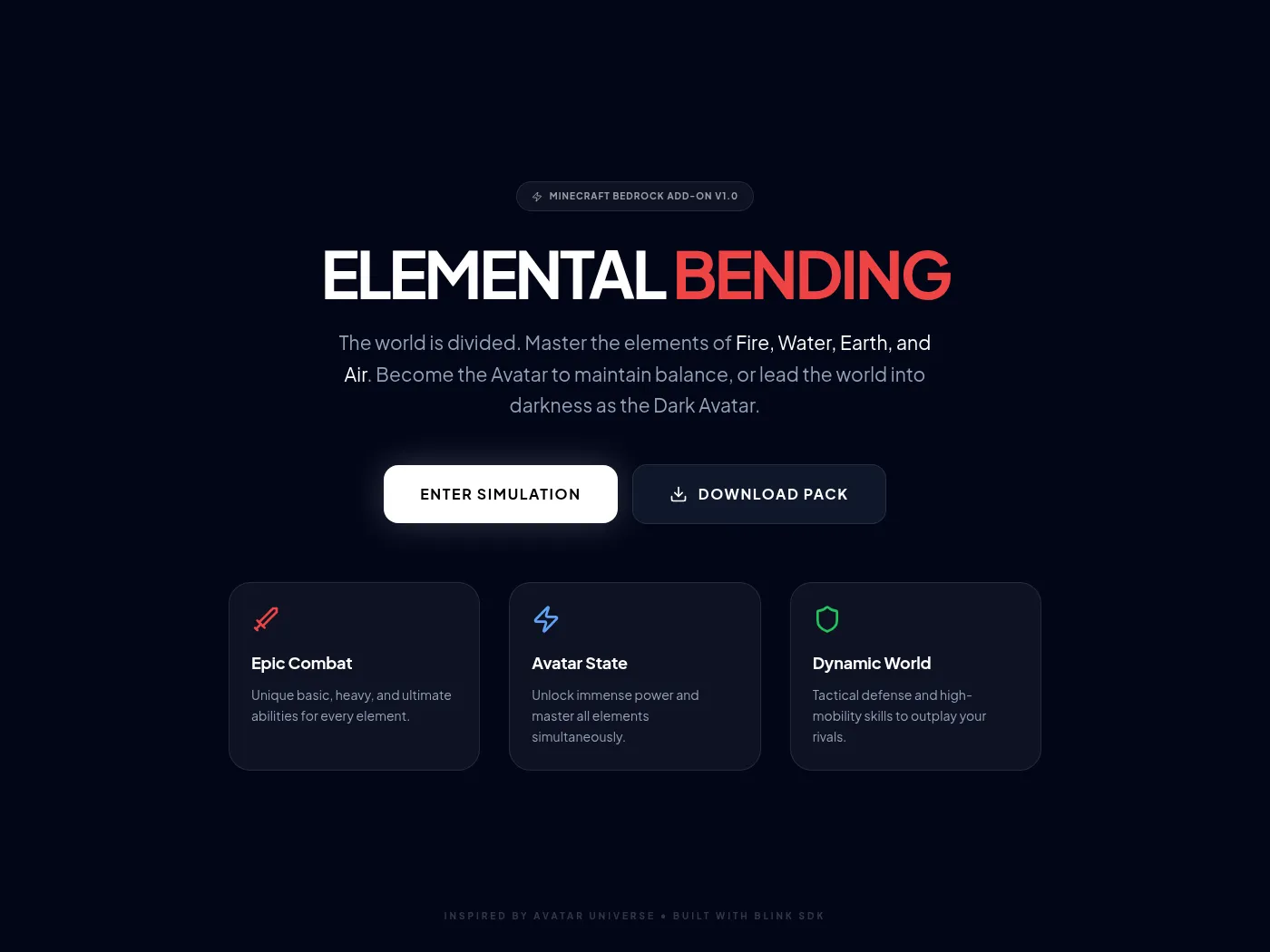 Elemental Bending Add-on