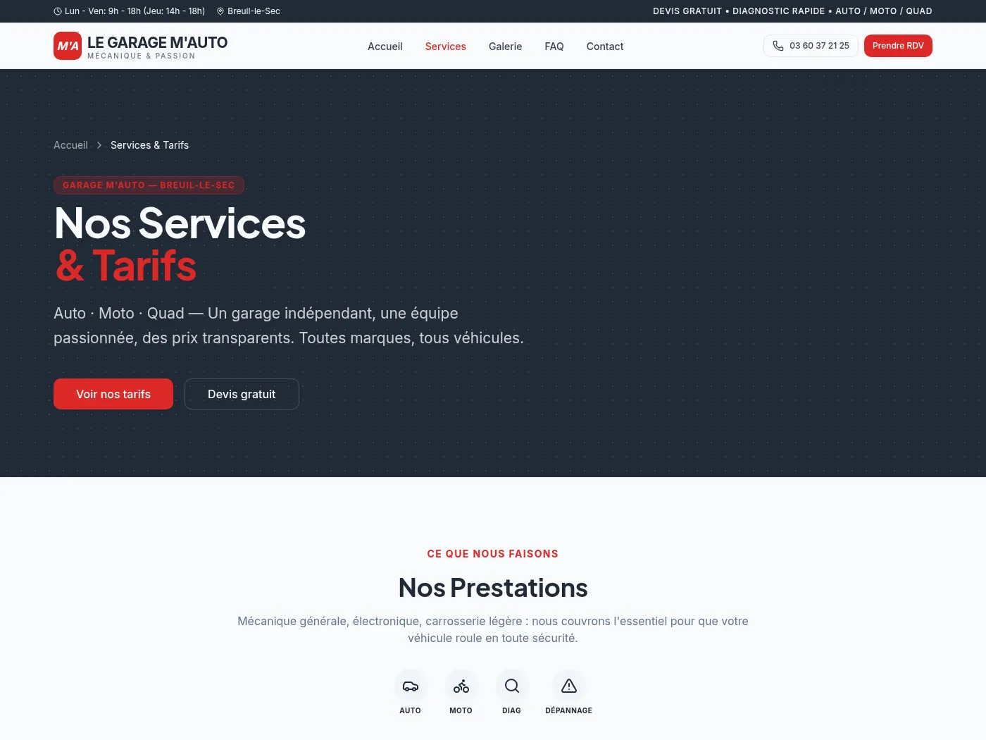 Elementor Editable Webpage