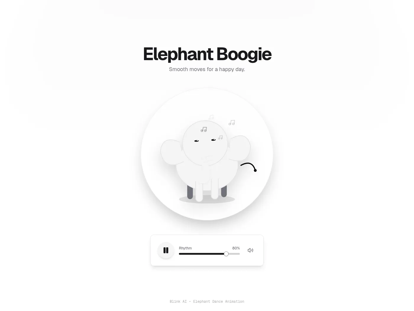 Elephant Dance Animation