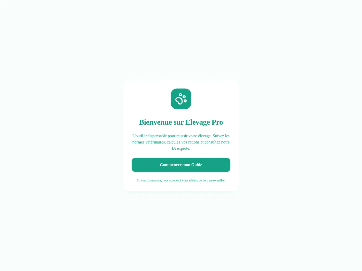 Elevage Pro Guide