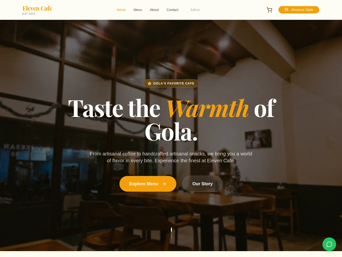 Eleven Cafe Web Suite
