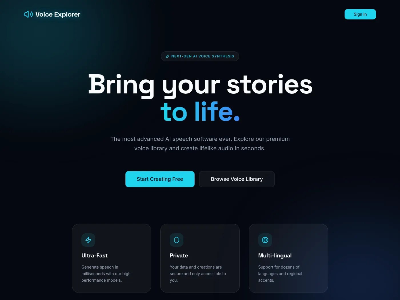 ElevenLabs Voice Explorer