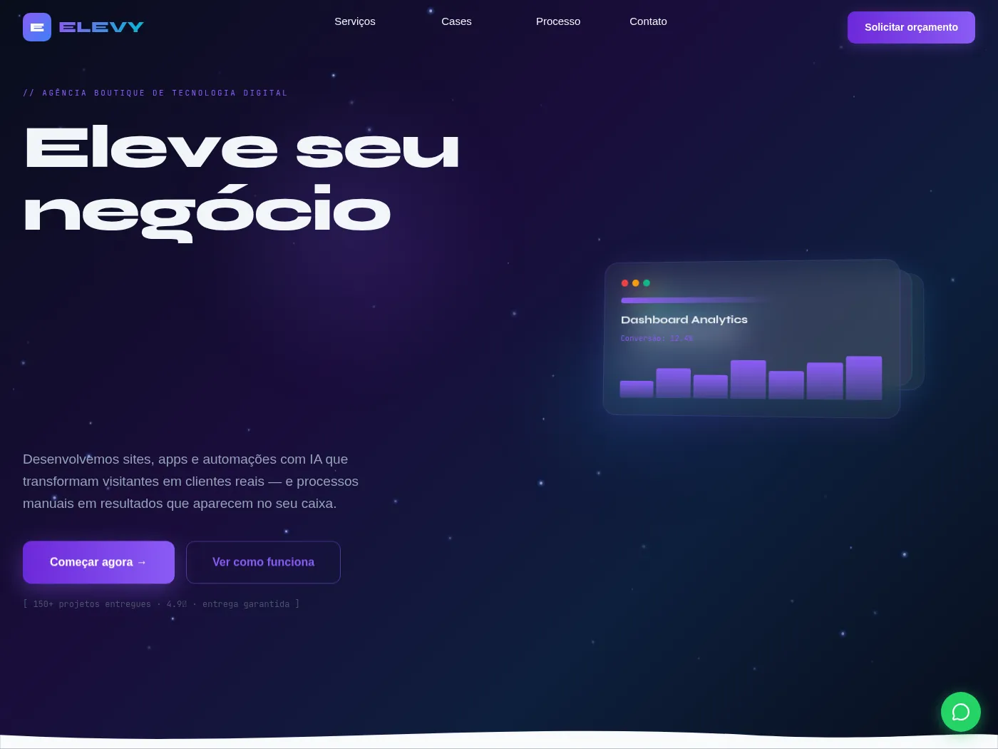 Elevy Pro Landing Page