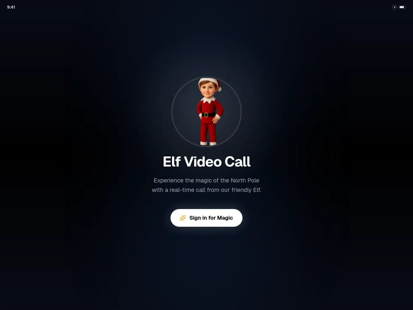 Elf Video Call Experience