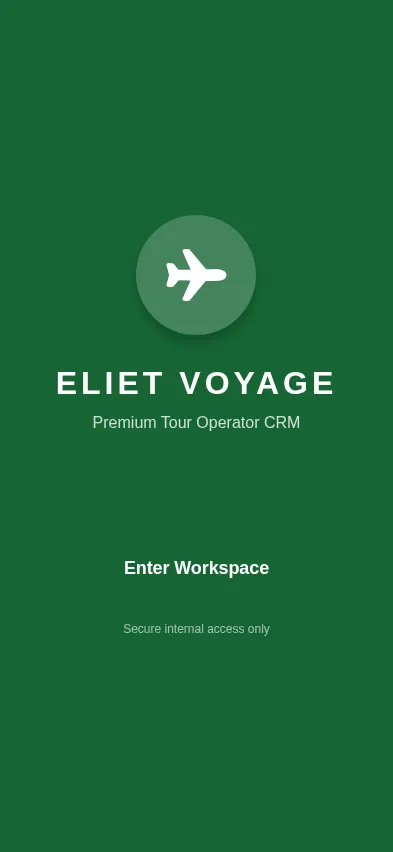 Eliet Voyage CRM
