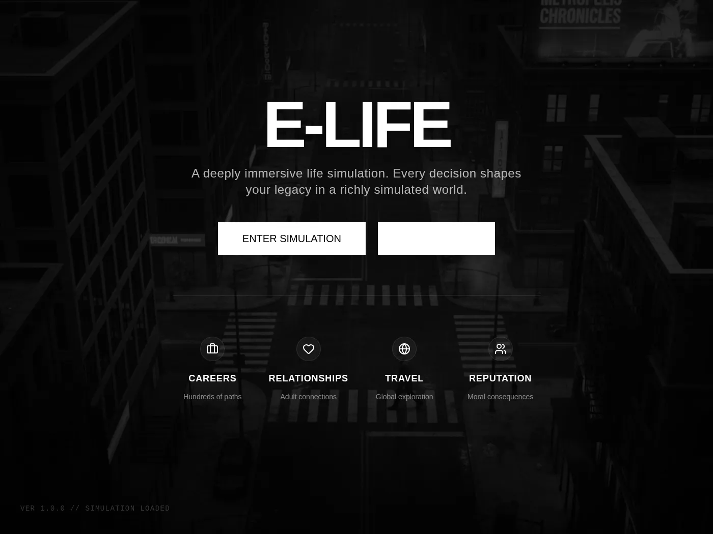 E-Life Simulator