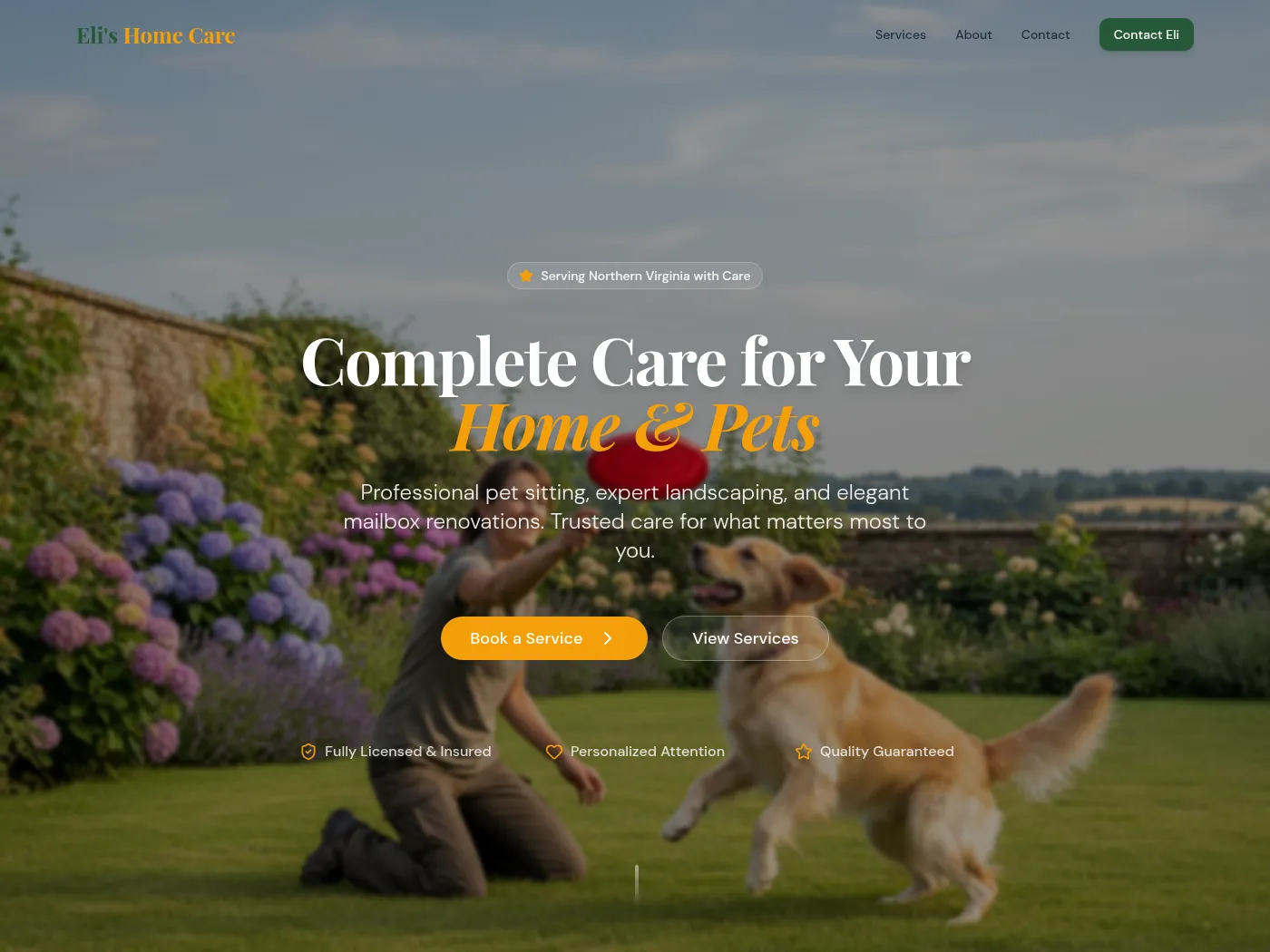 Eli’s Home Care Site