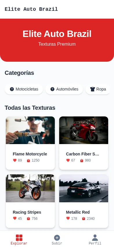 Elite Auto Brazil Texturas