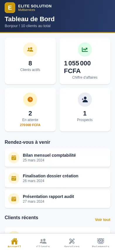 Elite Client Manager