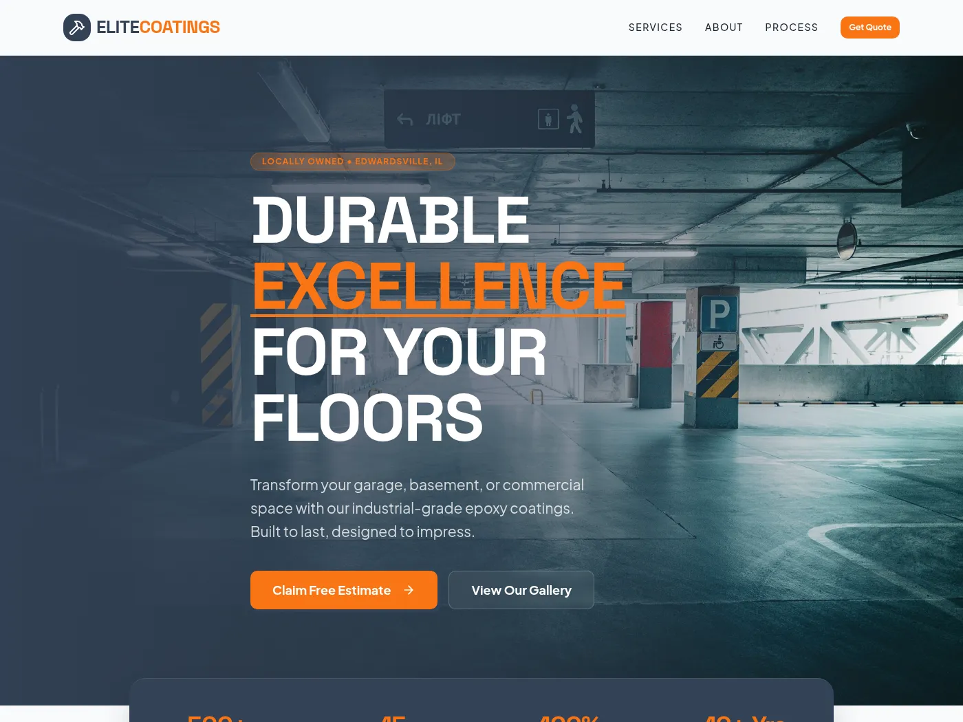 Elite Coatings Webpage