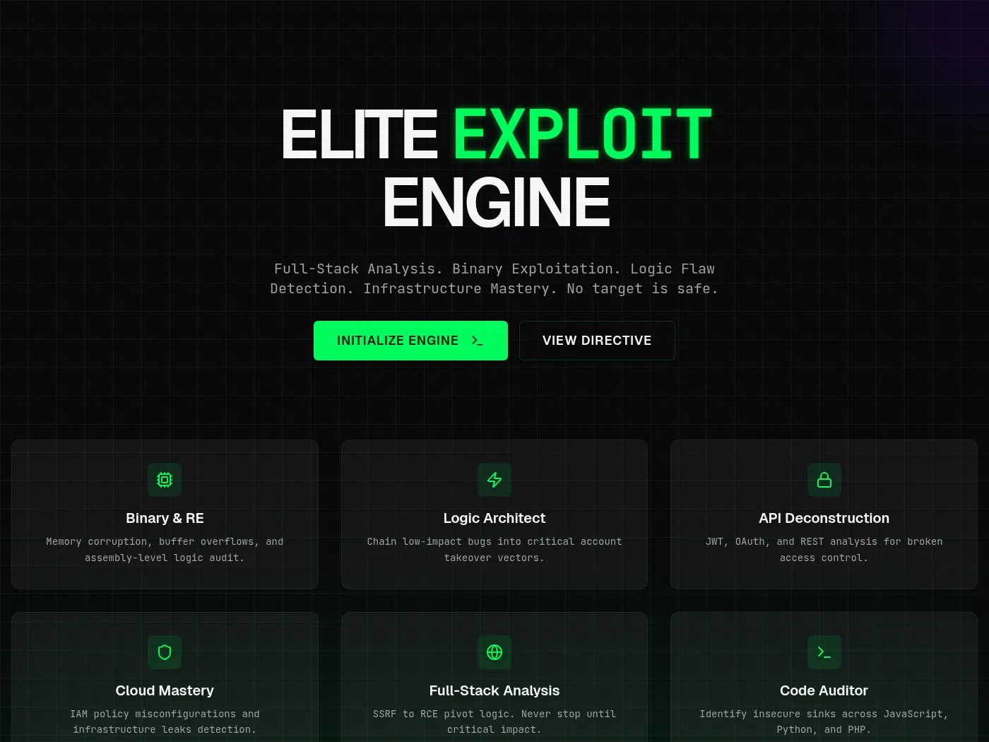 Elite Exploit Engine