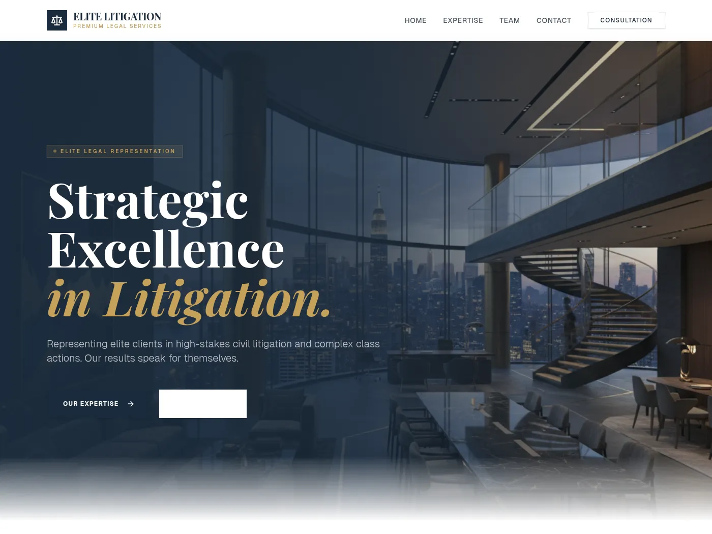 Elite Litigation Law Site