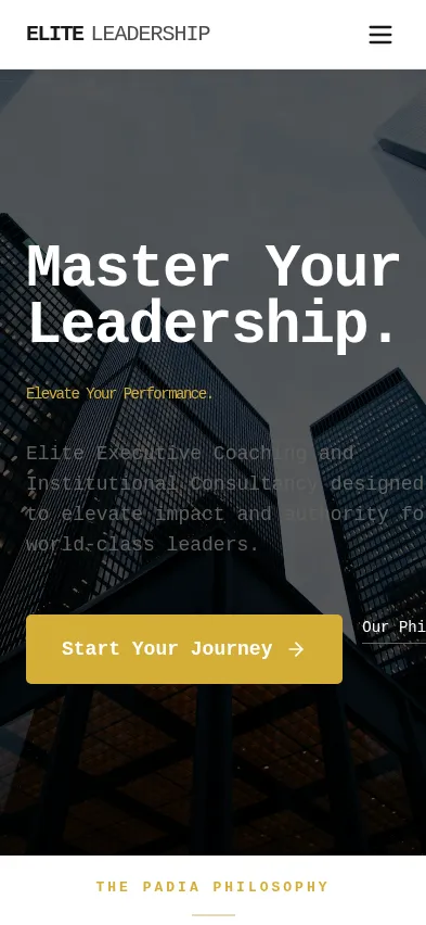 Elite Leadership Landing