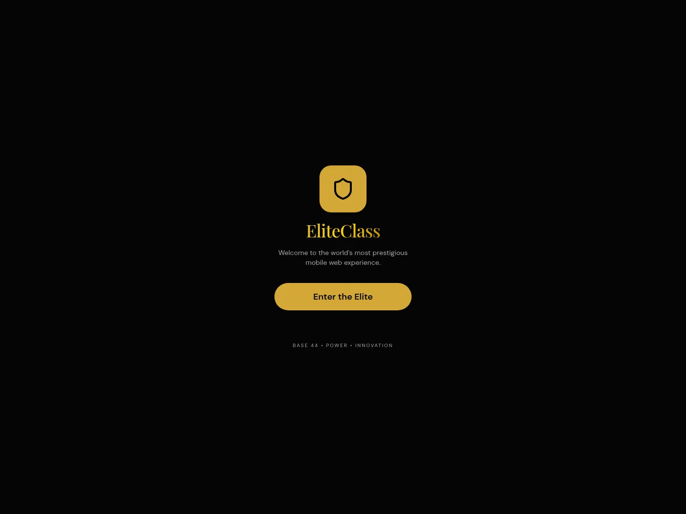 EliteClass Mobile Web Experience