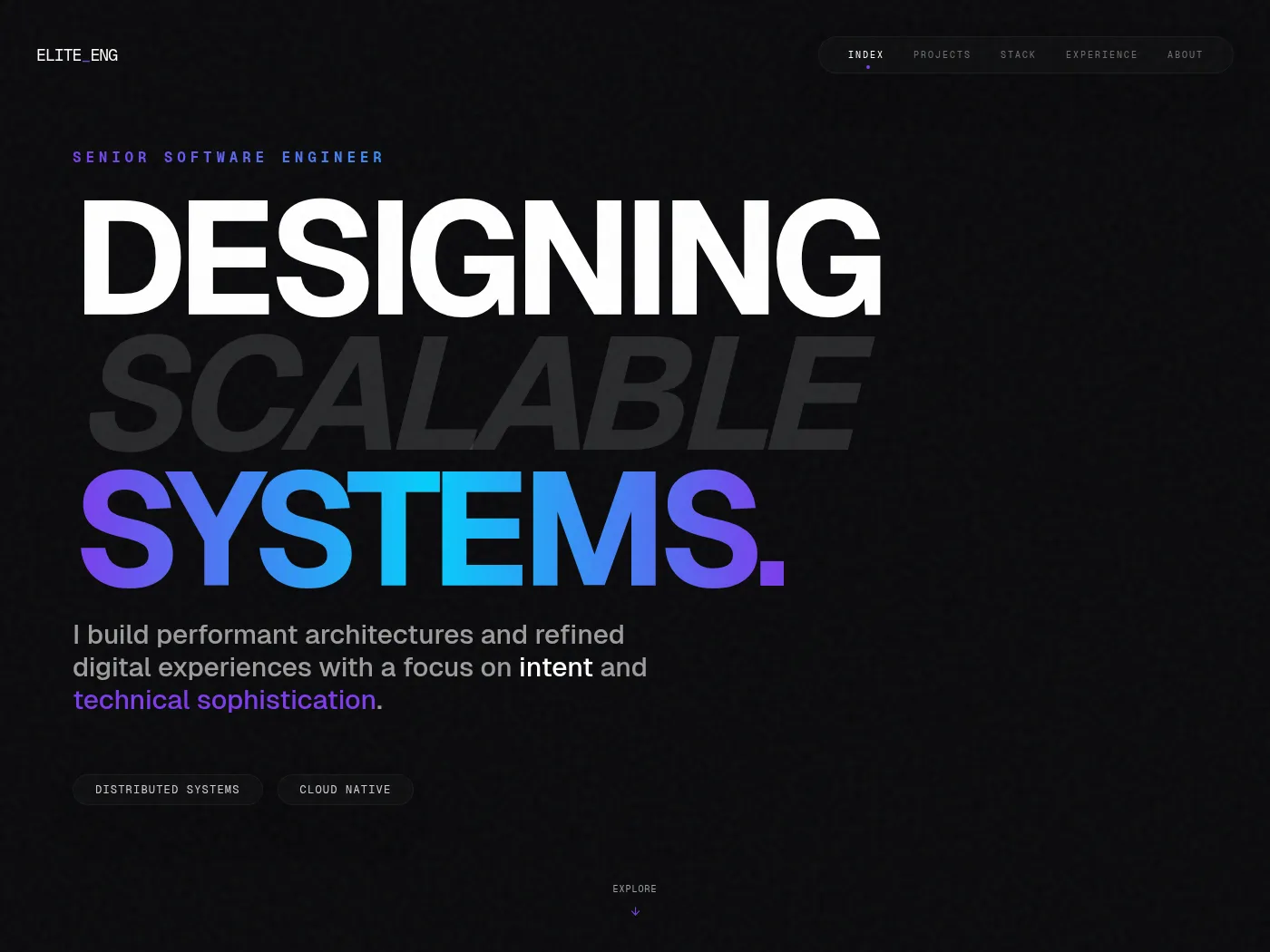 Elite Engineer Portfolio