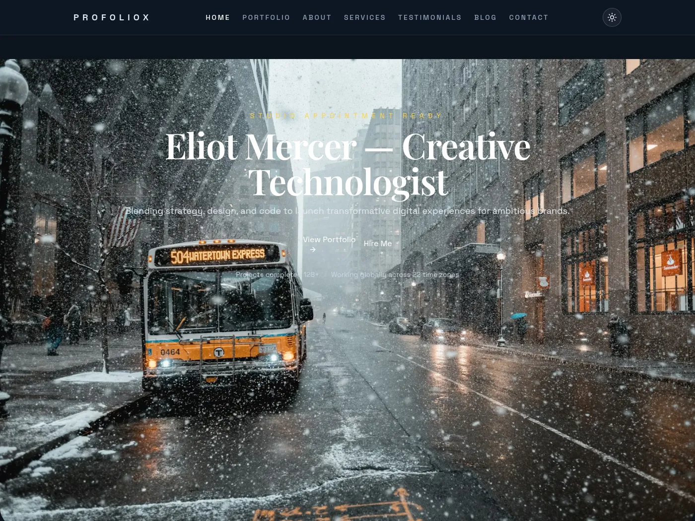 ProfolioX Elite Portfolio