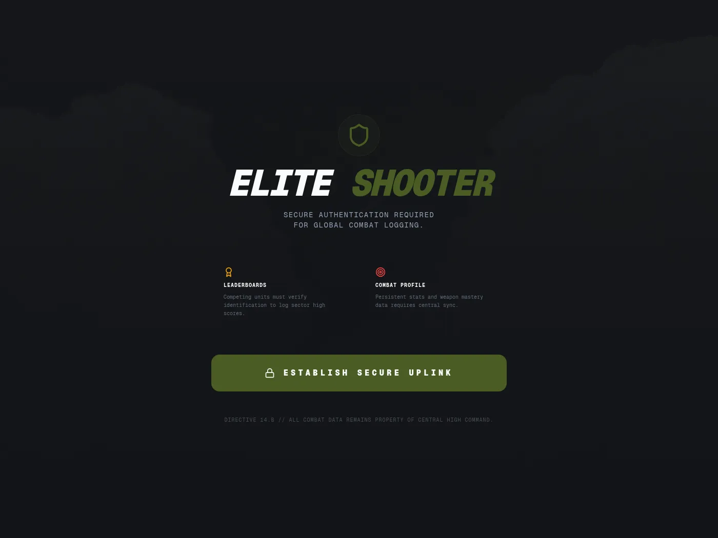 Elite Shooter Game