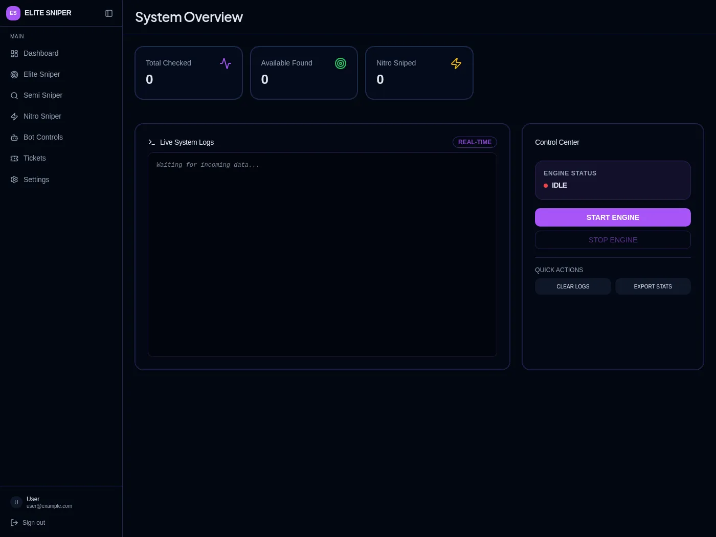 Elite Discord Sniper Suite
