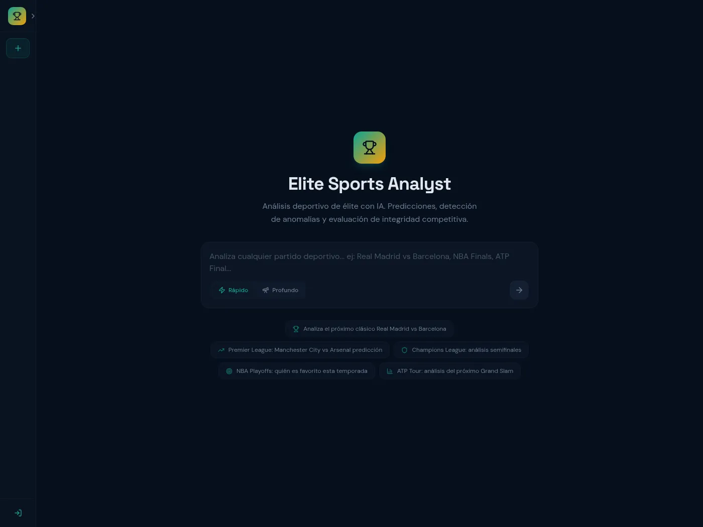 Elite Sports AI Analyst