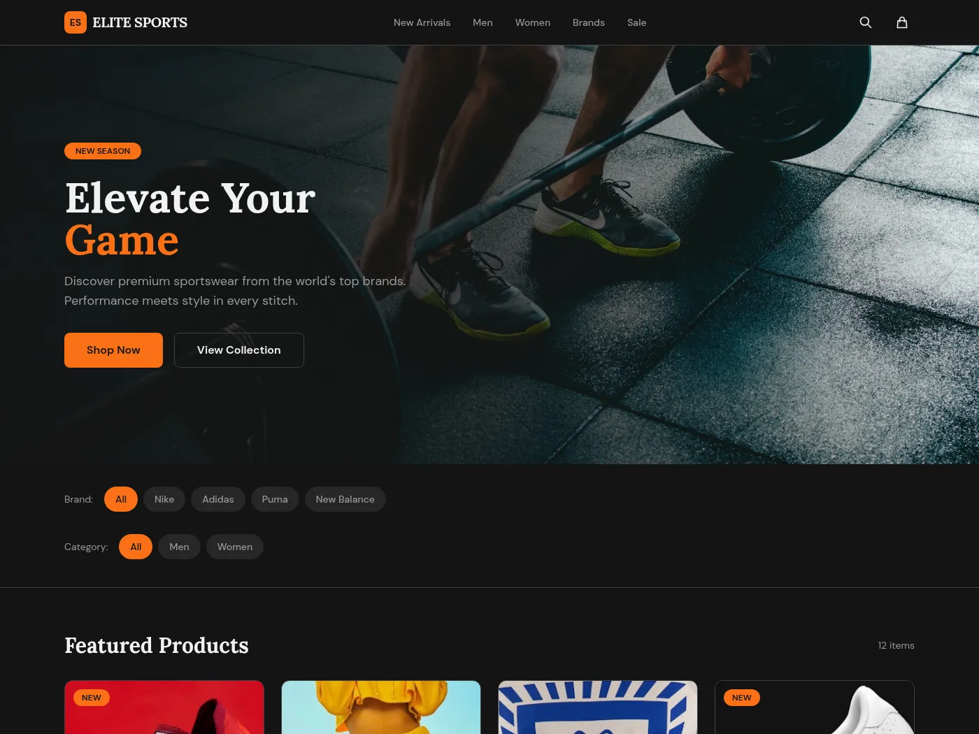 Elite Sportswear Shop