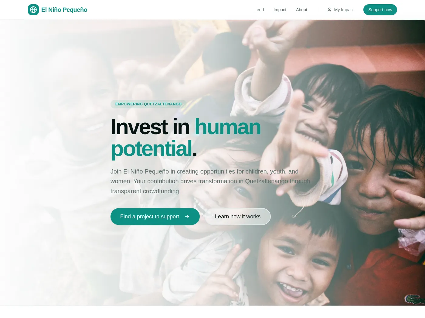 El Niño Lending Platform