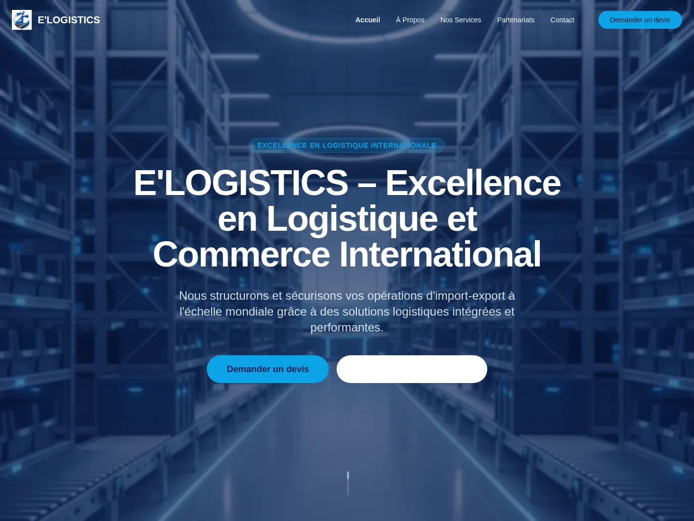 E’LOGISTICS Corporate Site