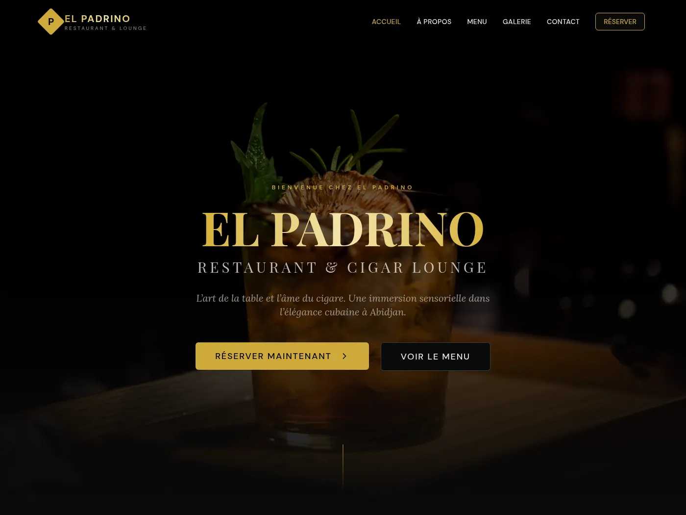 El Padrino Luxe Website
