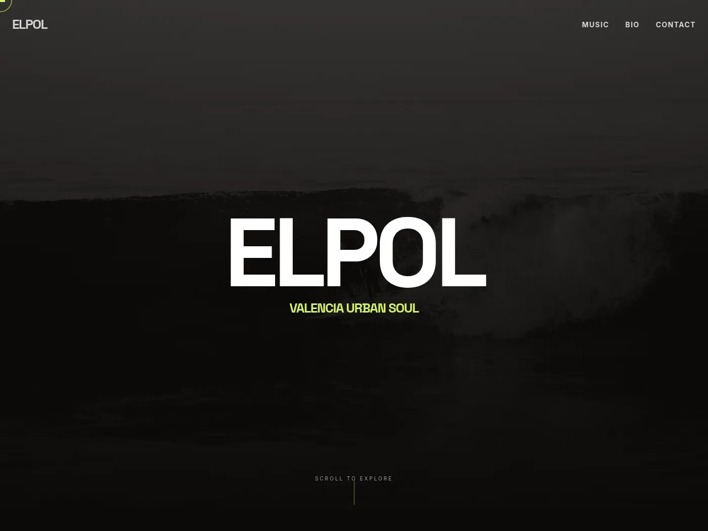 elPol Artist Landing