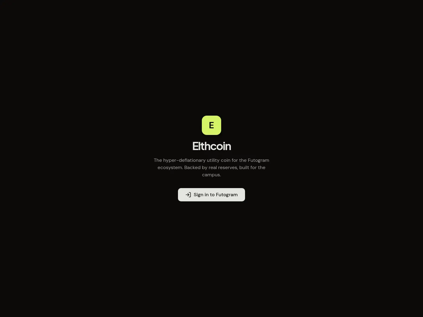 Elthcoin Asset for Futogram
