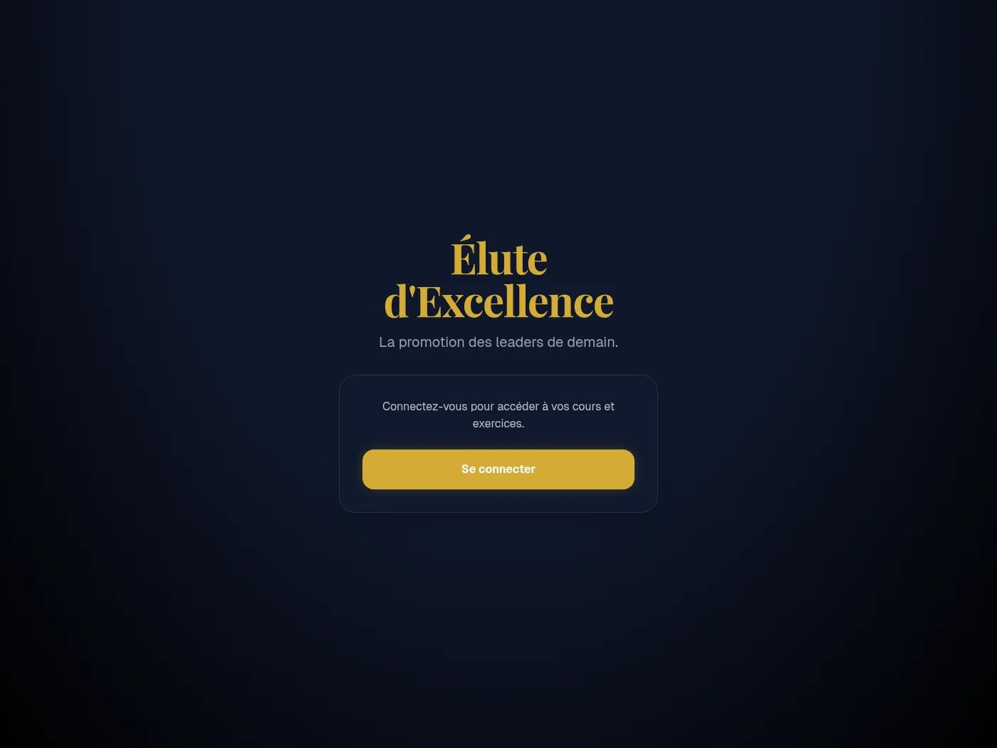 Élute d'Excellence Hub