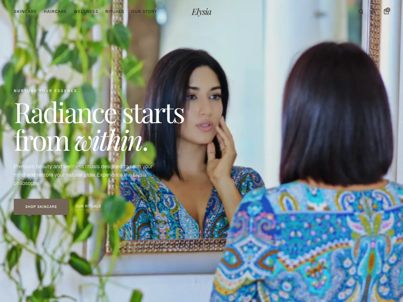 Elysia Beauty Store Template