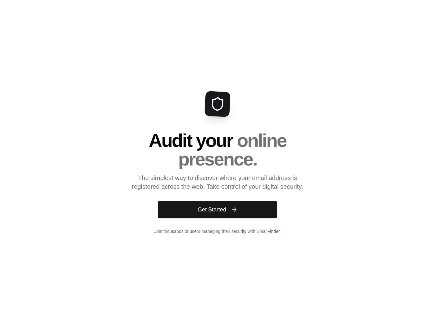 Email Account Web Finder