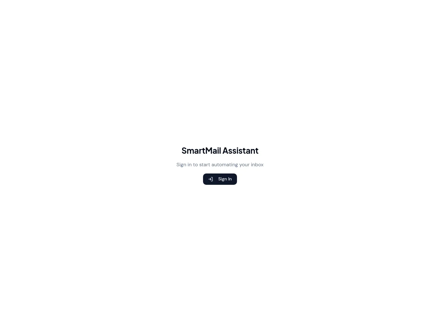 SmartMail Assistant