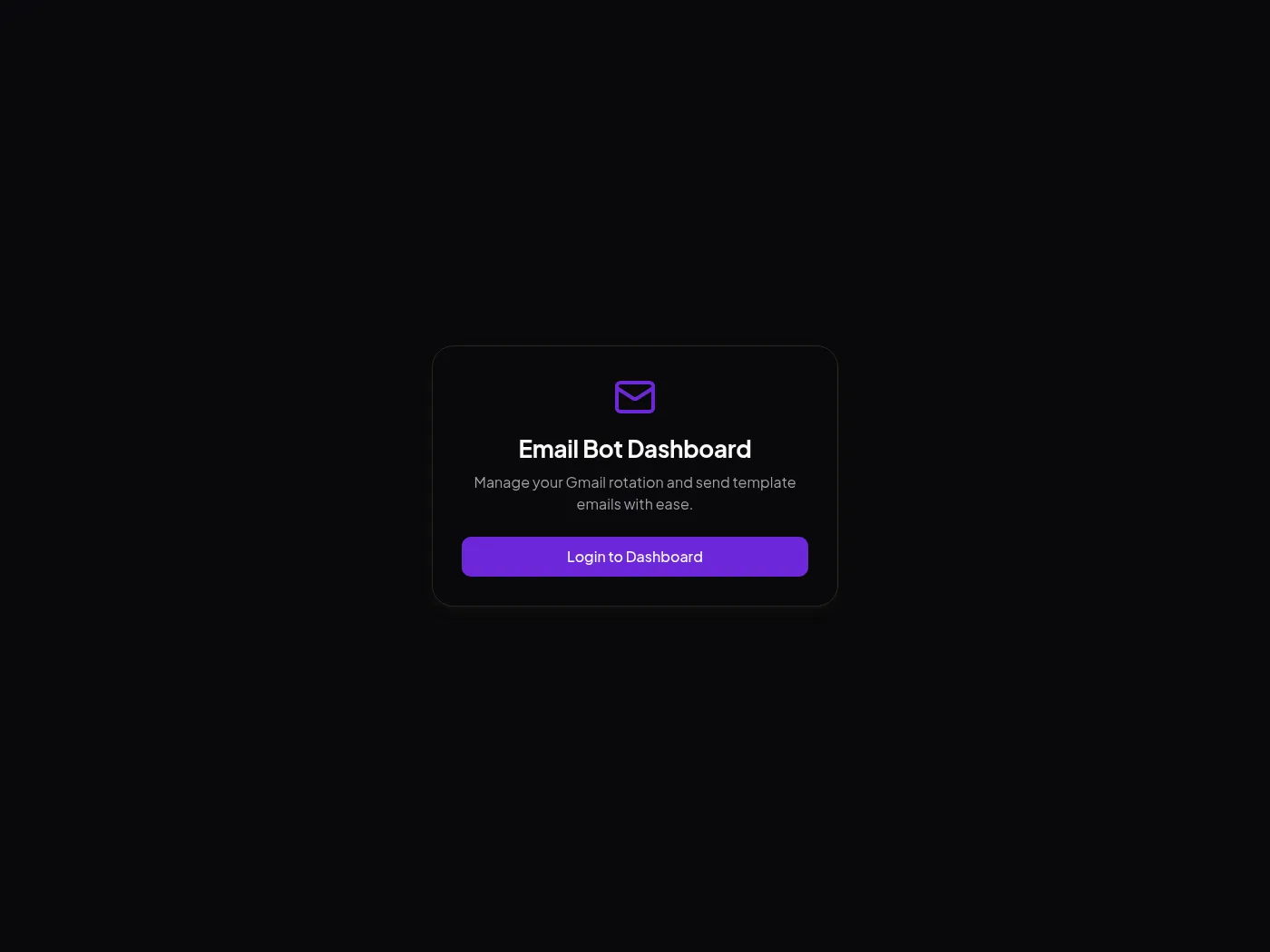 Email Bot Web App