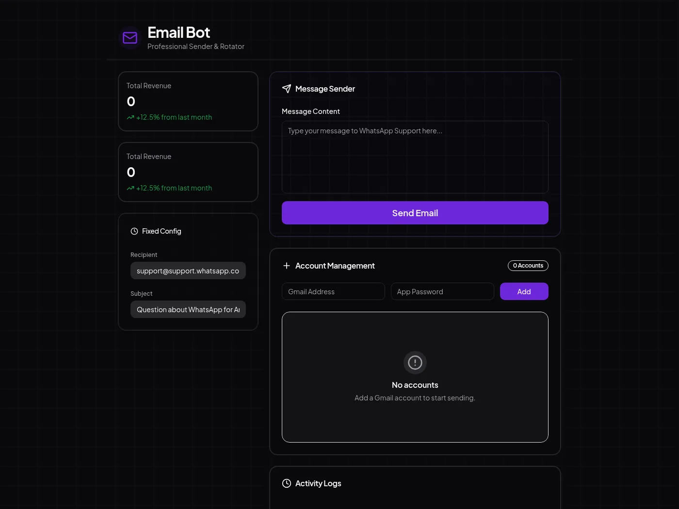 Email Bot Web App