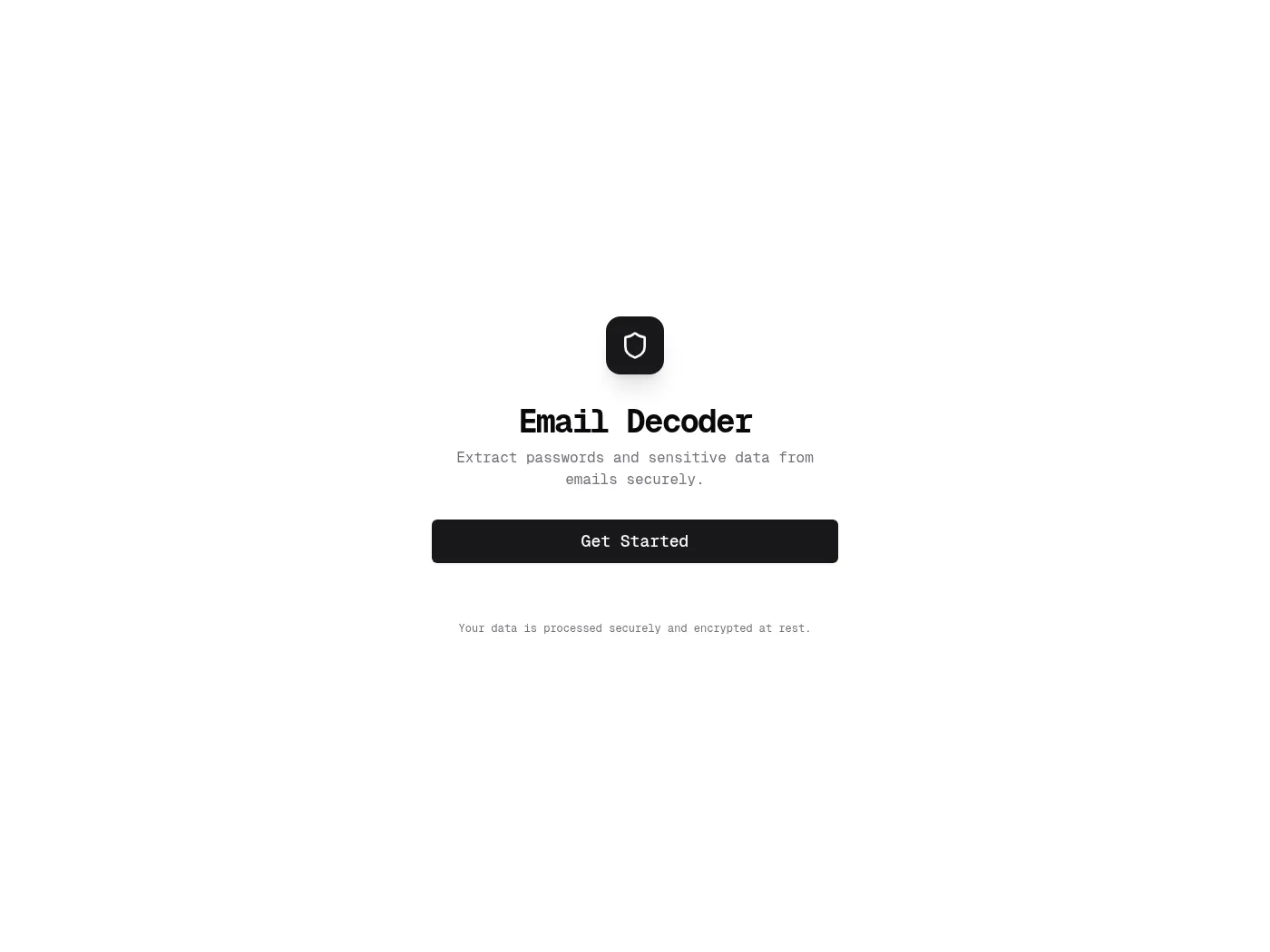 Email Decoder Helper